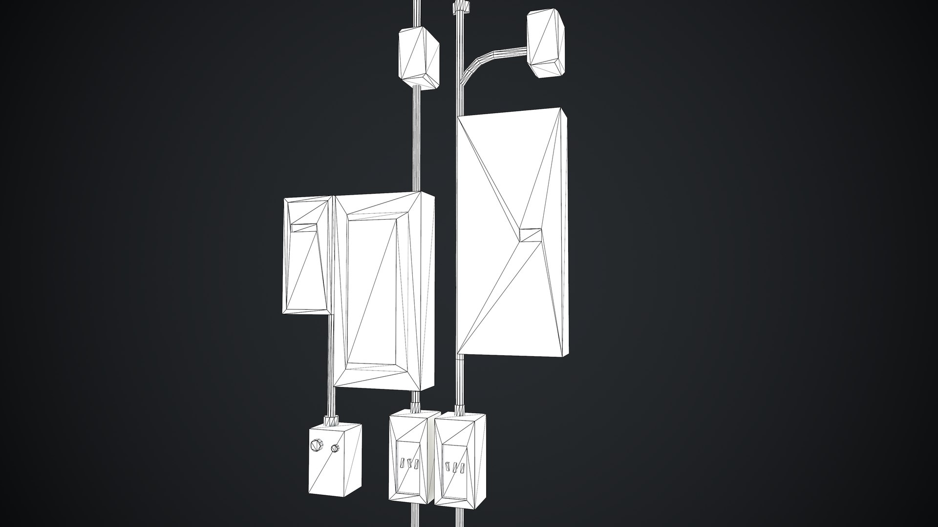 Electric Panel Box 3D - TurboSquid 1675147