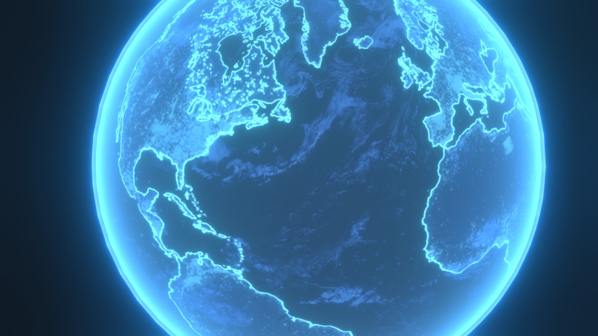 3D Hologram Planet Earth Sci-Fi 3D Model 8k Textures Model - TurboSquid ...