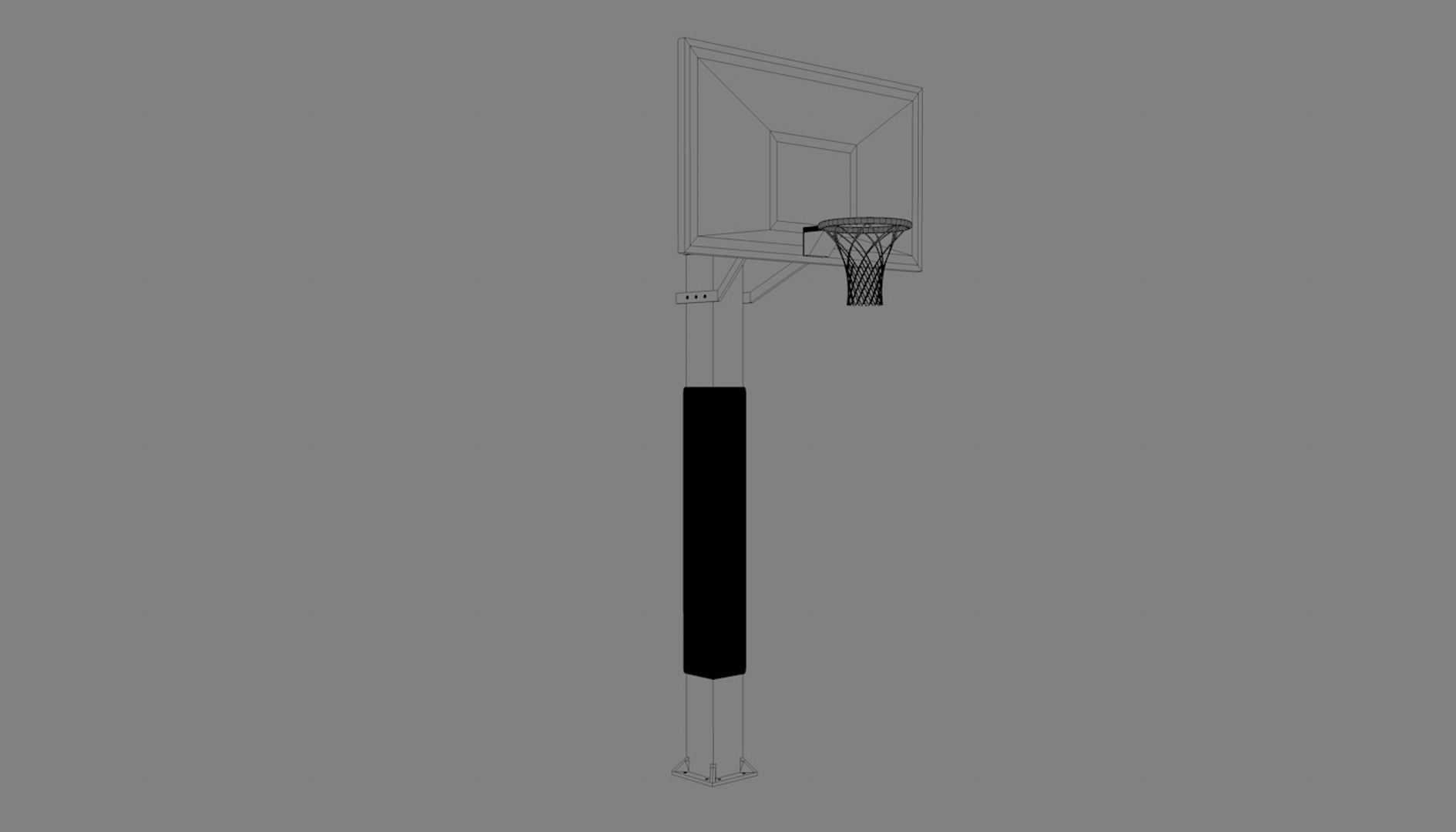 3D Street Basketball Hoop - TurboSquid 1398813