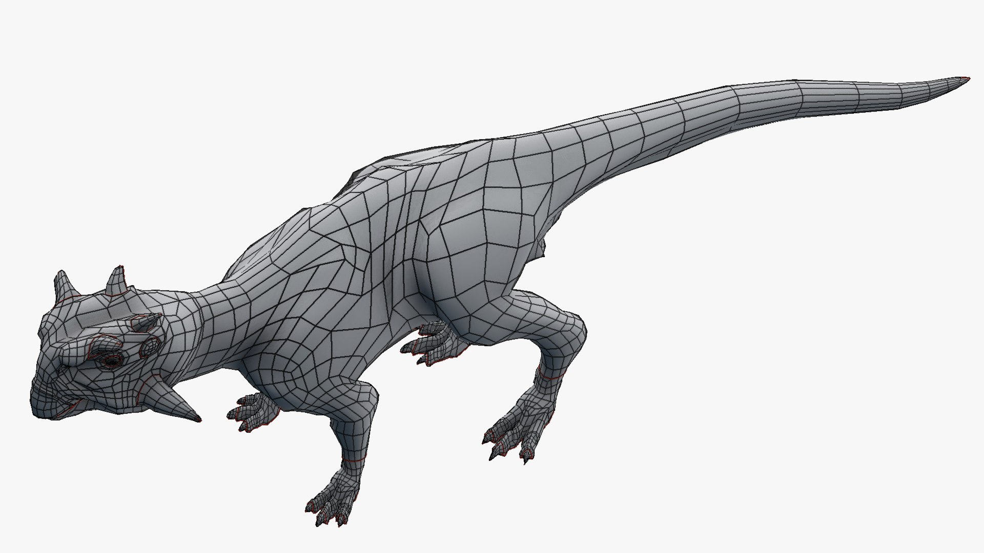 3D Model Psittacosaurus Cretaceus - TurboSquid 1538593