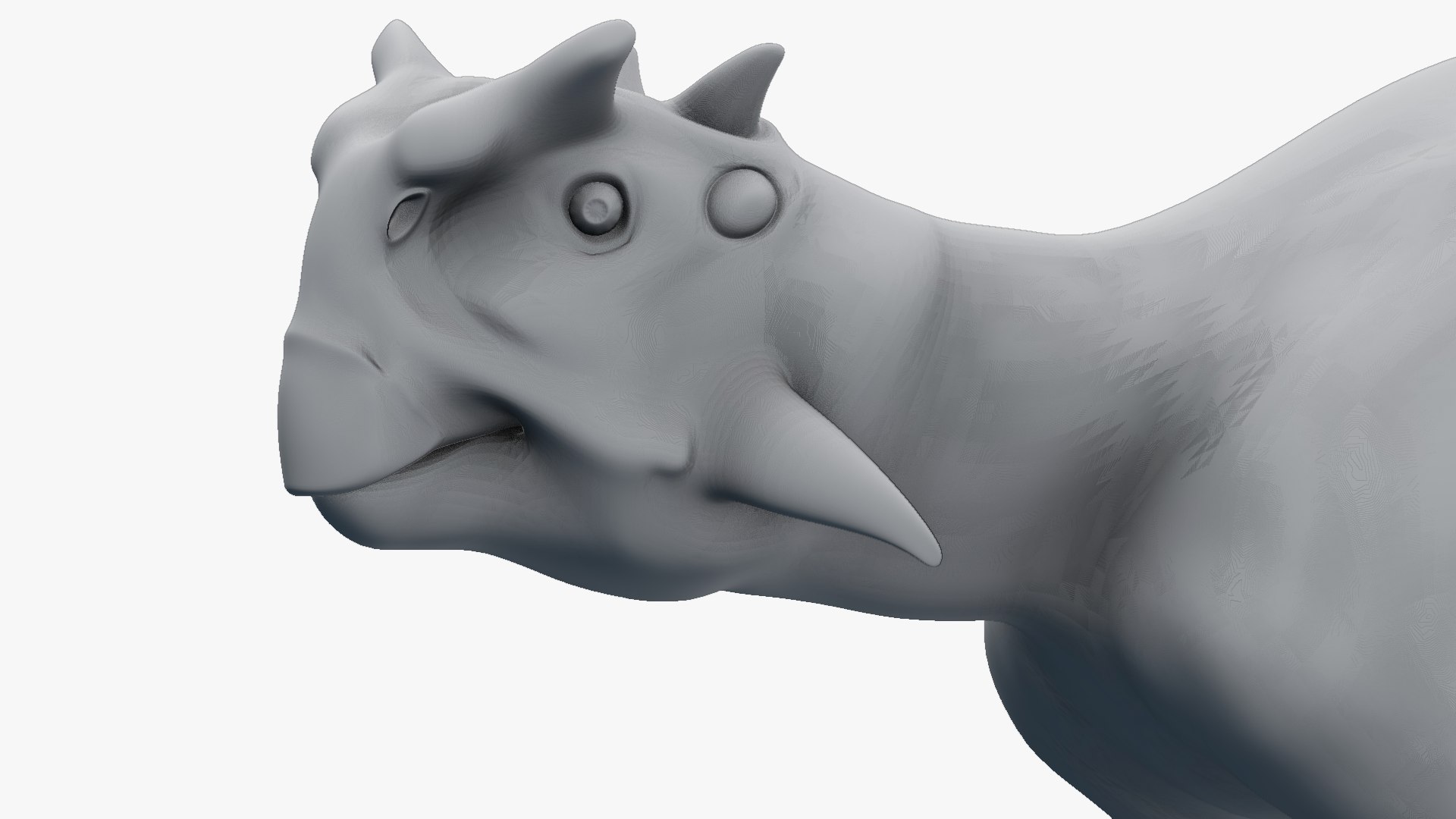 3D Model Psittacosaurus Cretaceus - TurboSquid 1538593