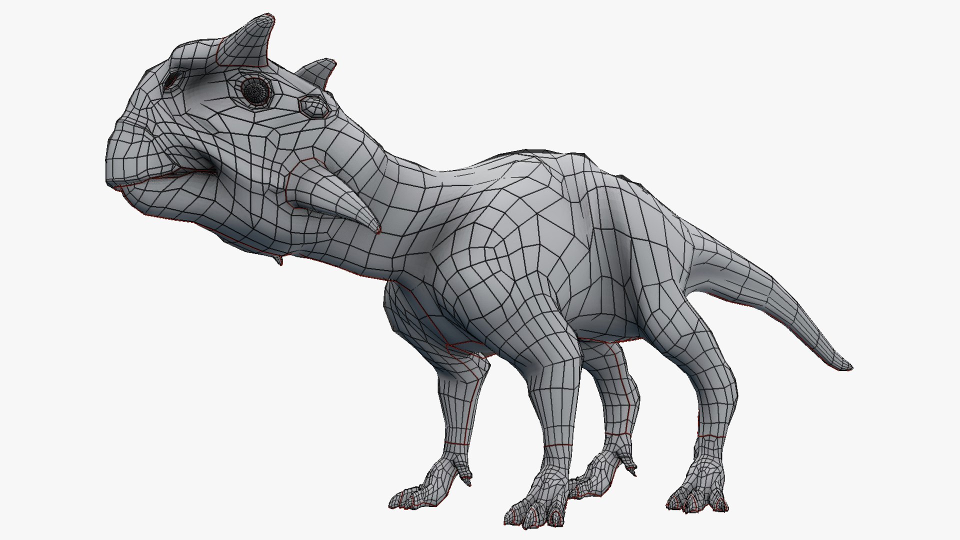 3D Model Psittacosaurus Cretaceus - TurboSquid 1538593