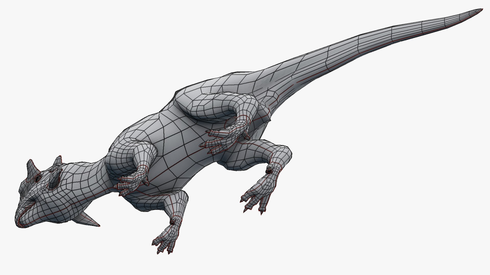 3D Model Psittacosaurus Cretaceus - TurboSquid 1538593