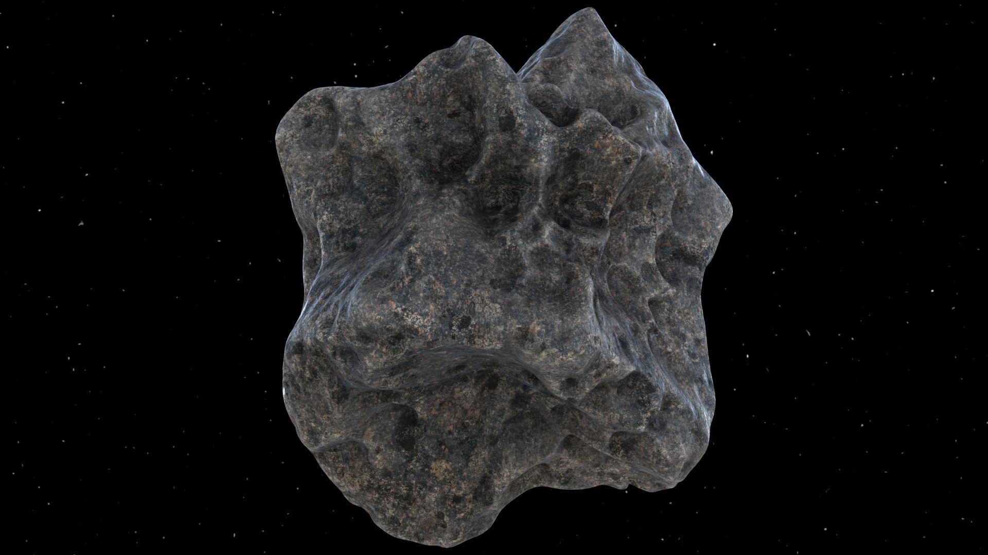 3D Asteroid 01 Model - TurboSquid 1572702