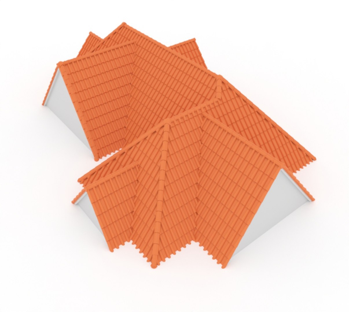 3D Realistic Roof Shingles 8 - TurboSquid 1762166