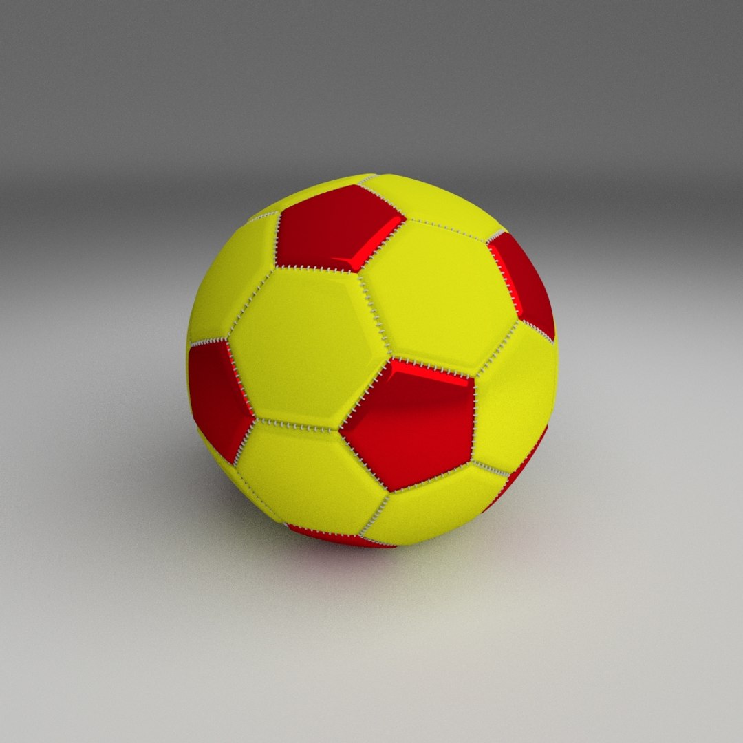 3d Football Foot Ball Model