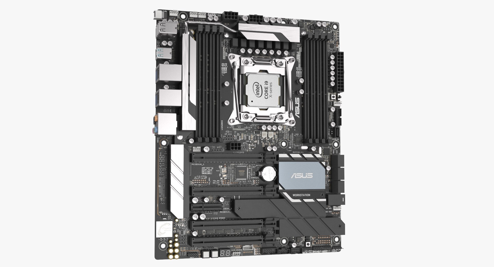 Asus Ws X299 Pro 3D Model - TurboSquid 1424067