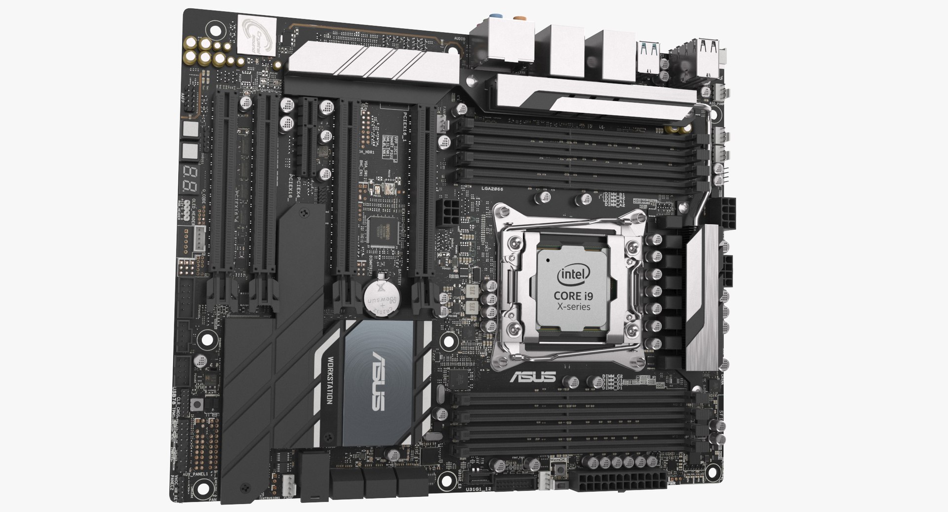 Asus Ws X299 Pro 3D Model - TurboSquid 1424067