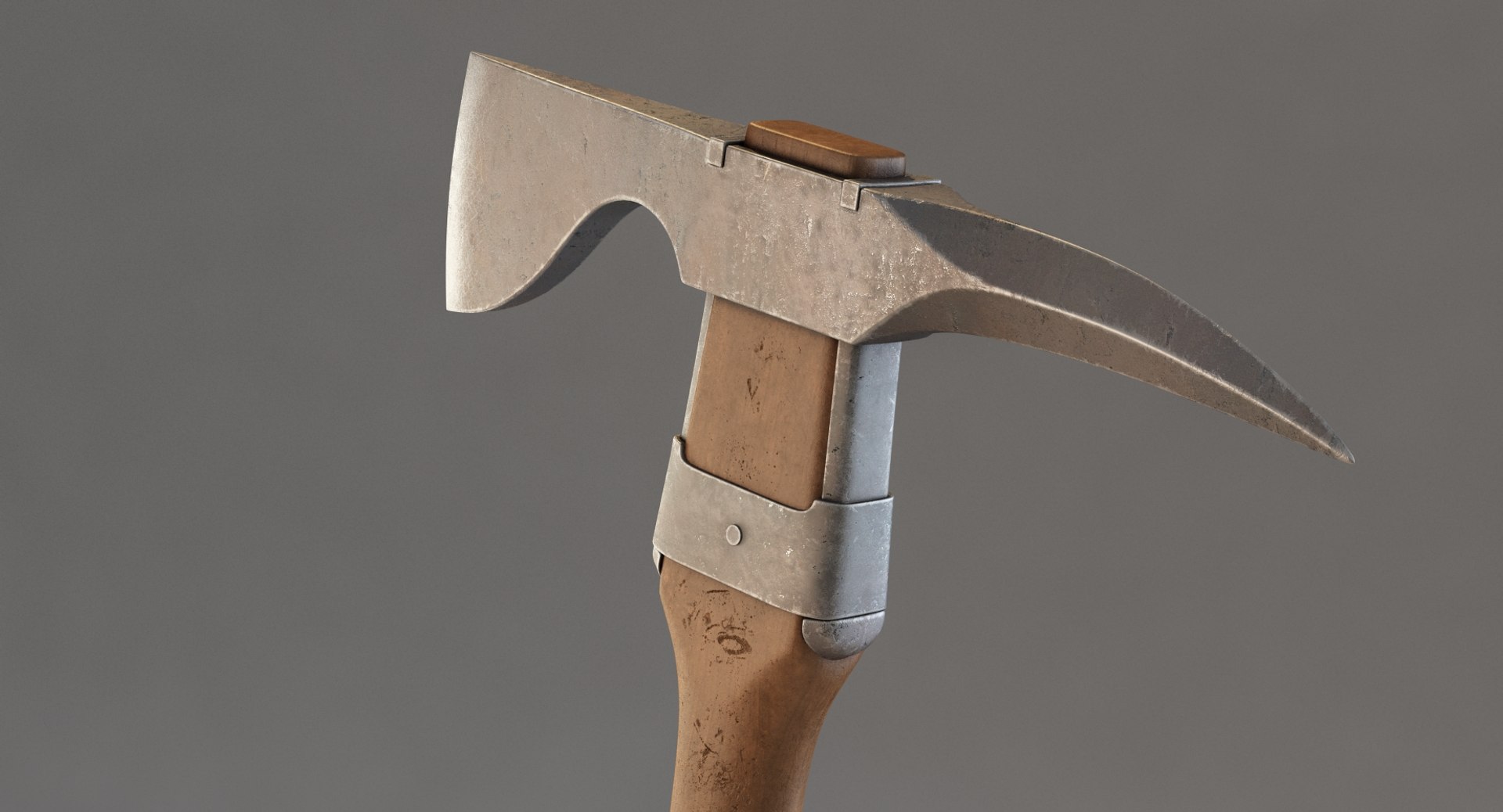 3d Model Military Pickaxe