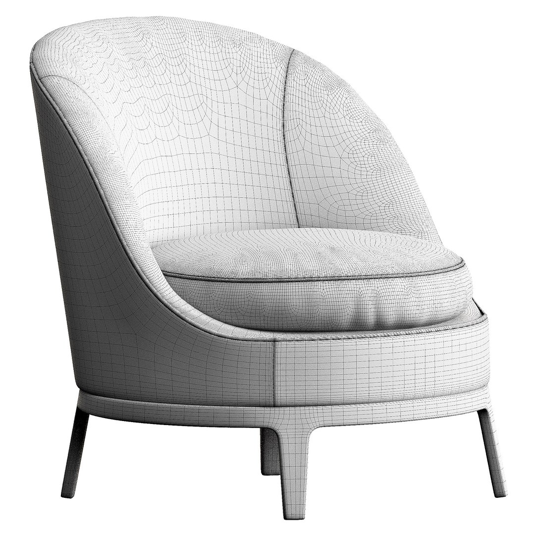 Flexform Dragonfly 3D Model - TurboSquid 2285601