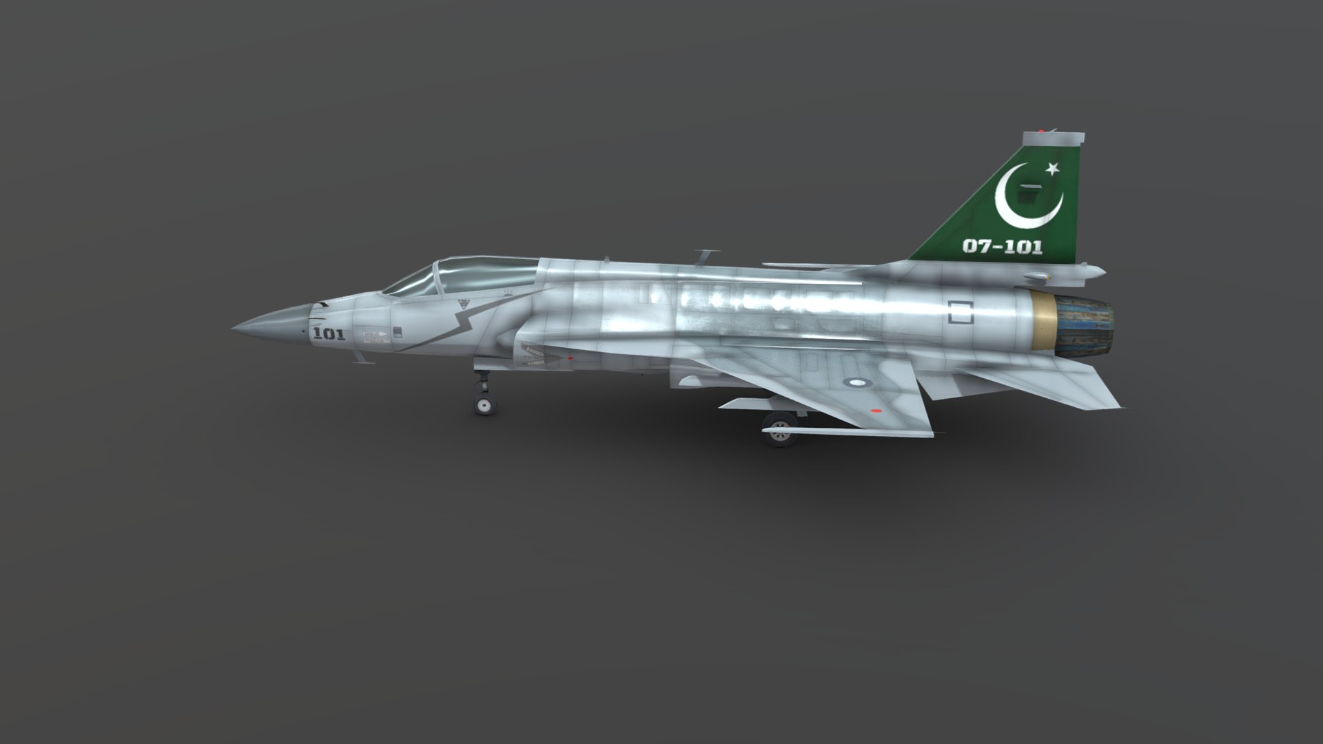 3D JF-17A PAF Low Poly - TurboSquid 1854108
