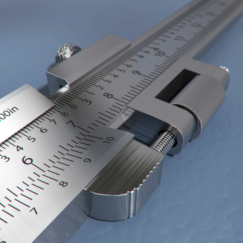 3d model mitutoyo vernier caliper
