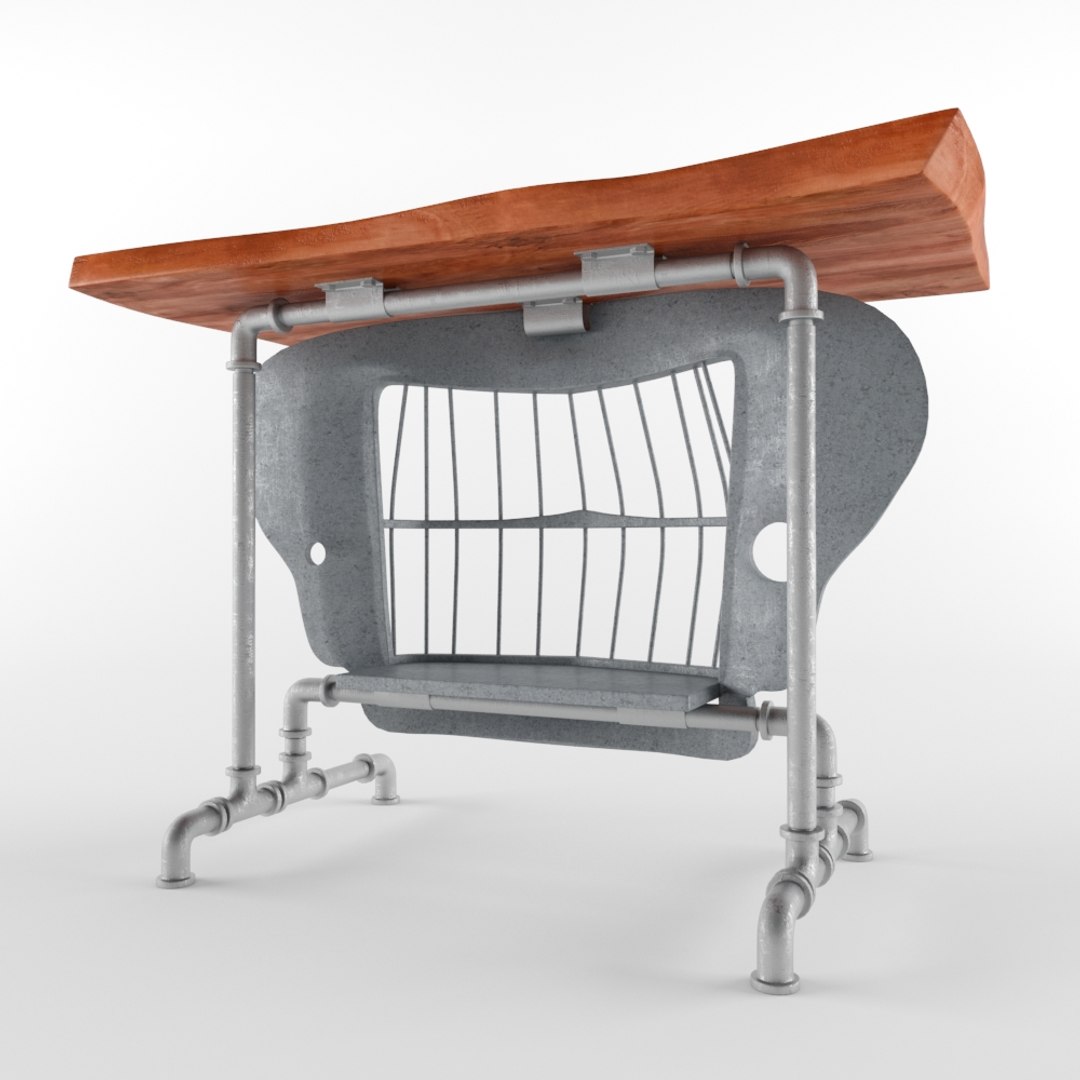 3D model industrial table - TurboSquid 1186444