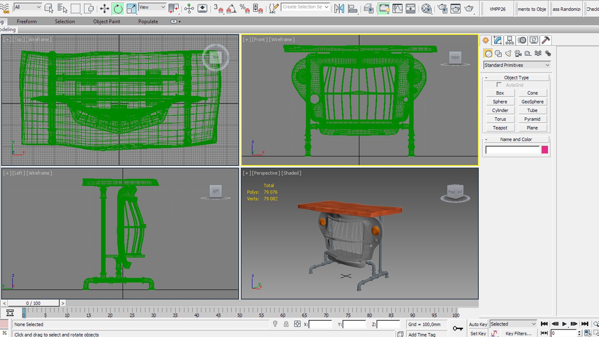 3D model industrial table - TurboSquid 1186444