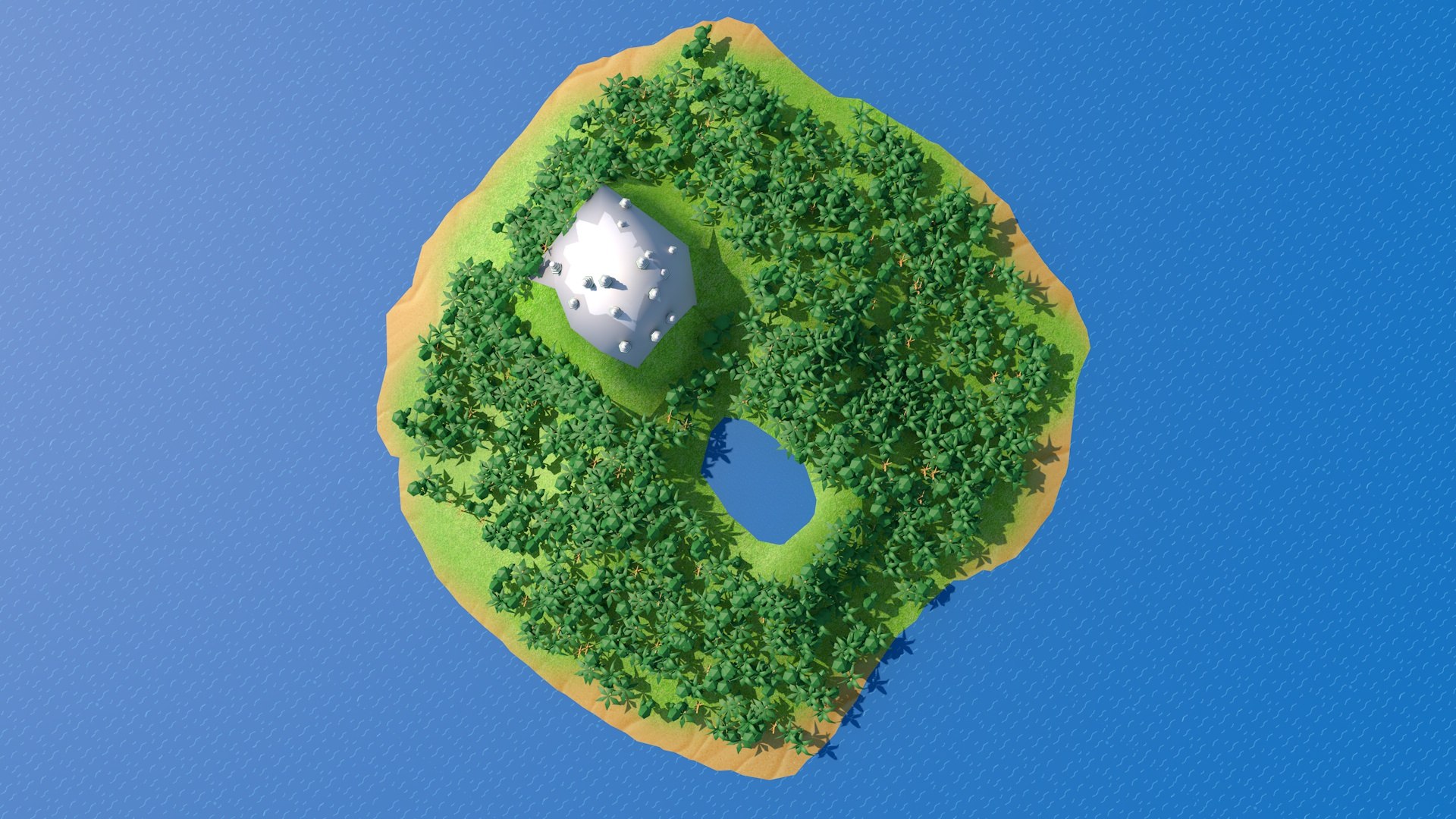 3D Island Cloner Model - TurboSquid 1643726