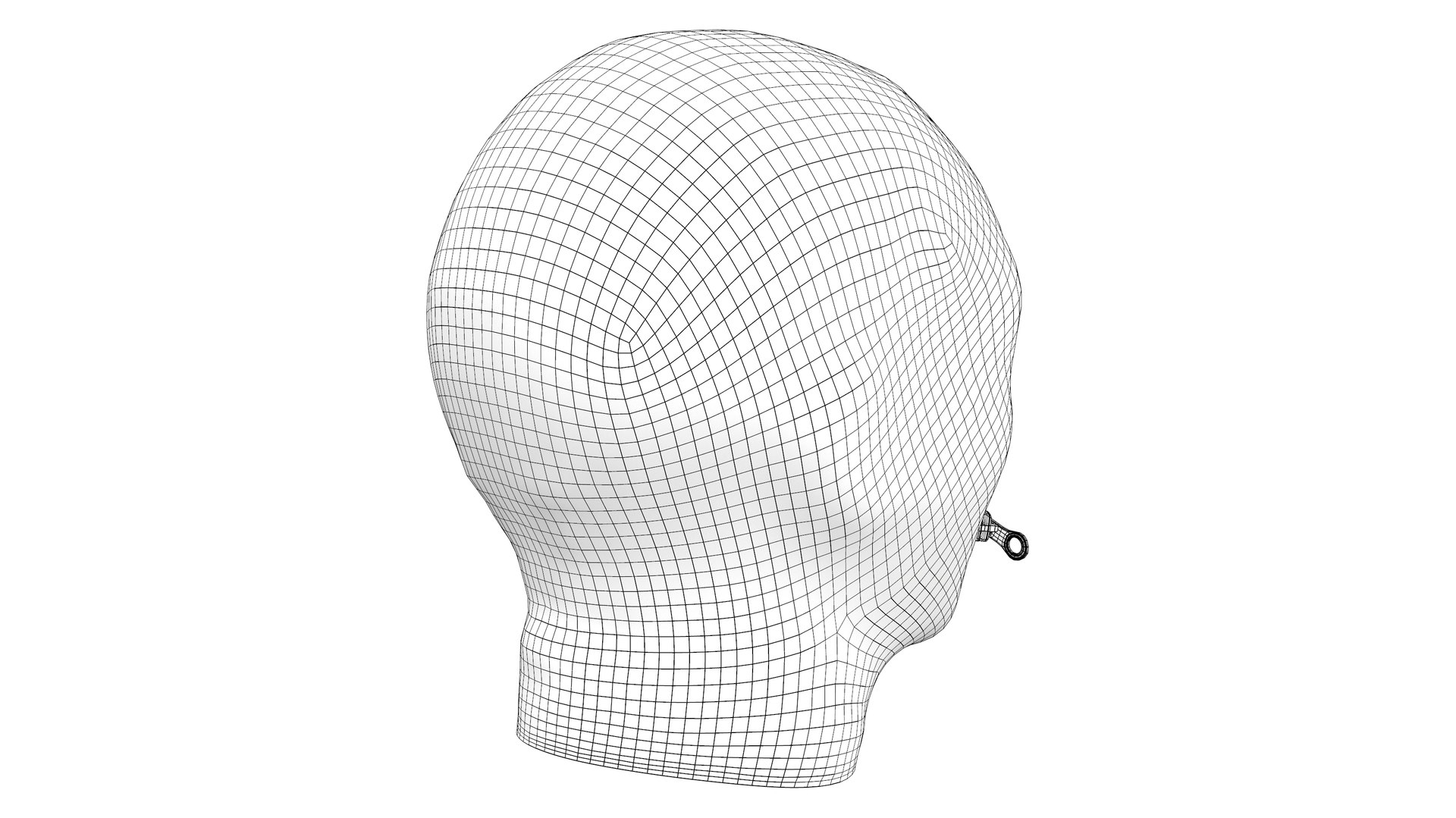 Female Full Head Mask 3D Model - TurboSquid 1872448
