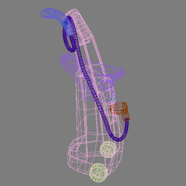 medical device hospital 3d model