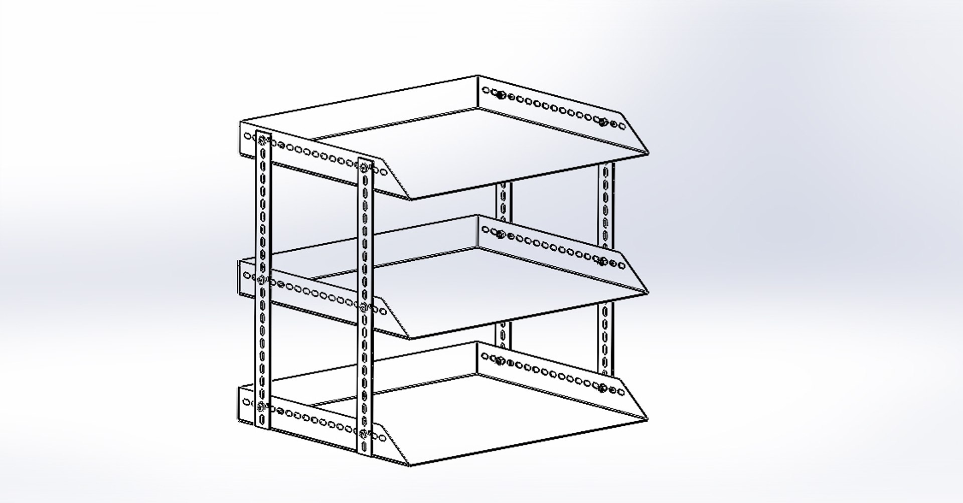 Adjustable Shelf Stand 3D Model - TurboSquid 1741571