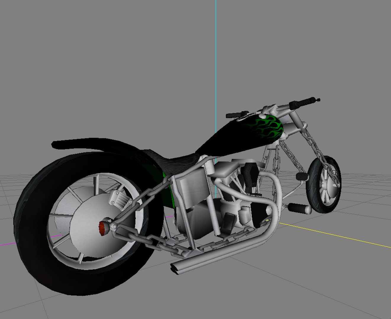 Chopper Chain 3d 3ds