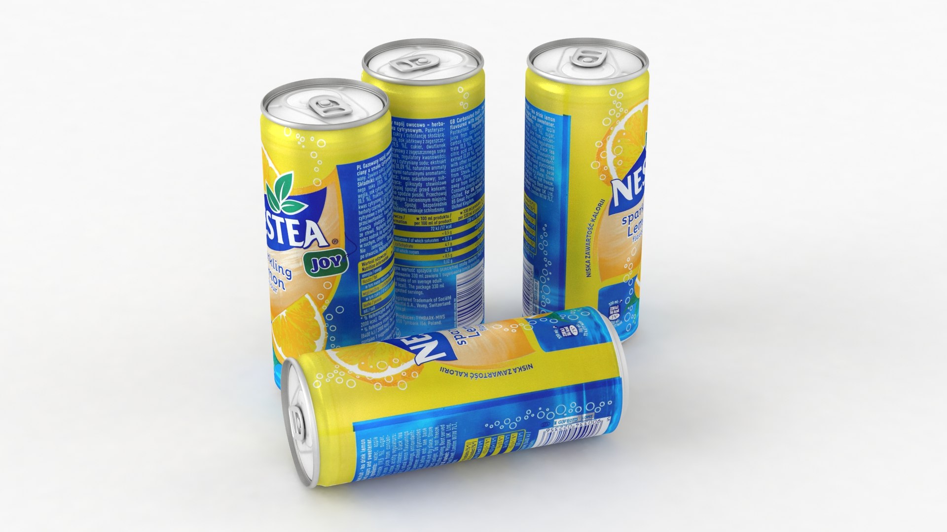 Beverage Can Nestea Sparkling Lemon 330ml 2024 3D Model - TurboSquid ...