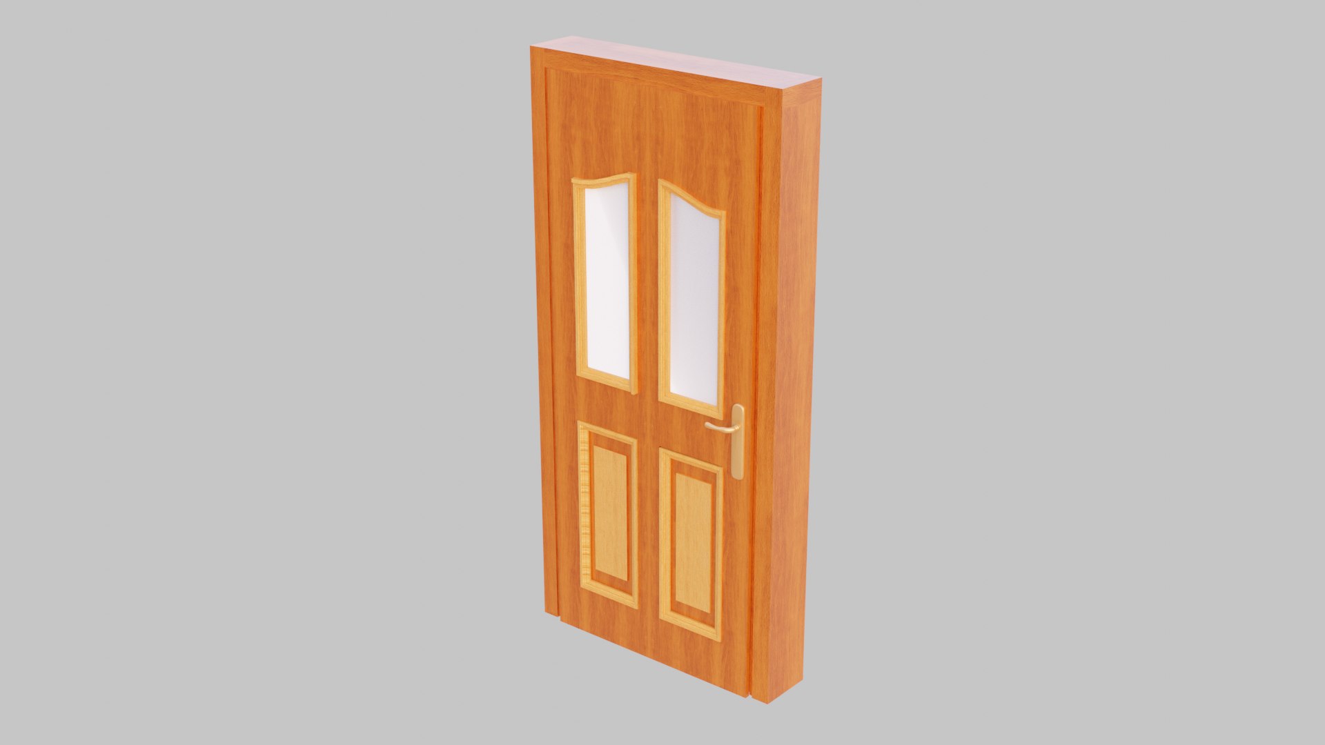 3D Wooden Door Model - TurboSquid 1798041