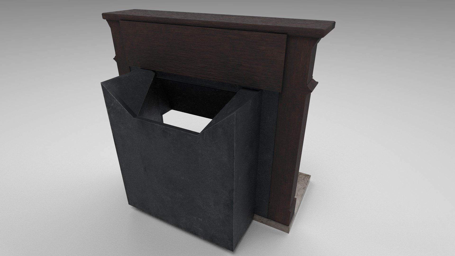 Victorian Fireplace 3D Model - TurboSquid 2241784