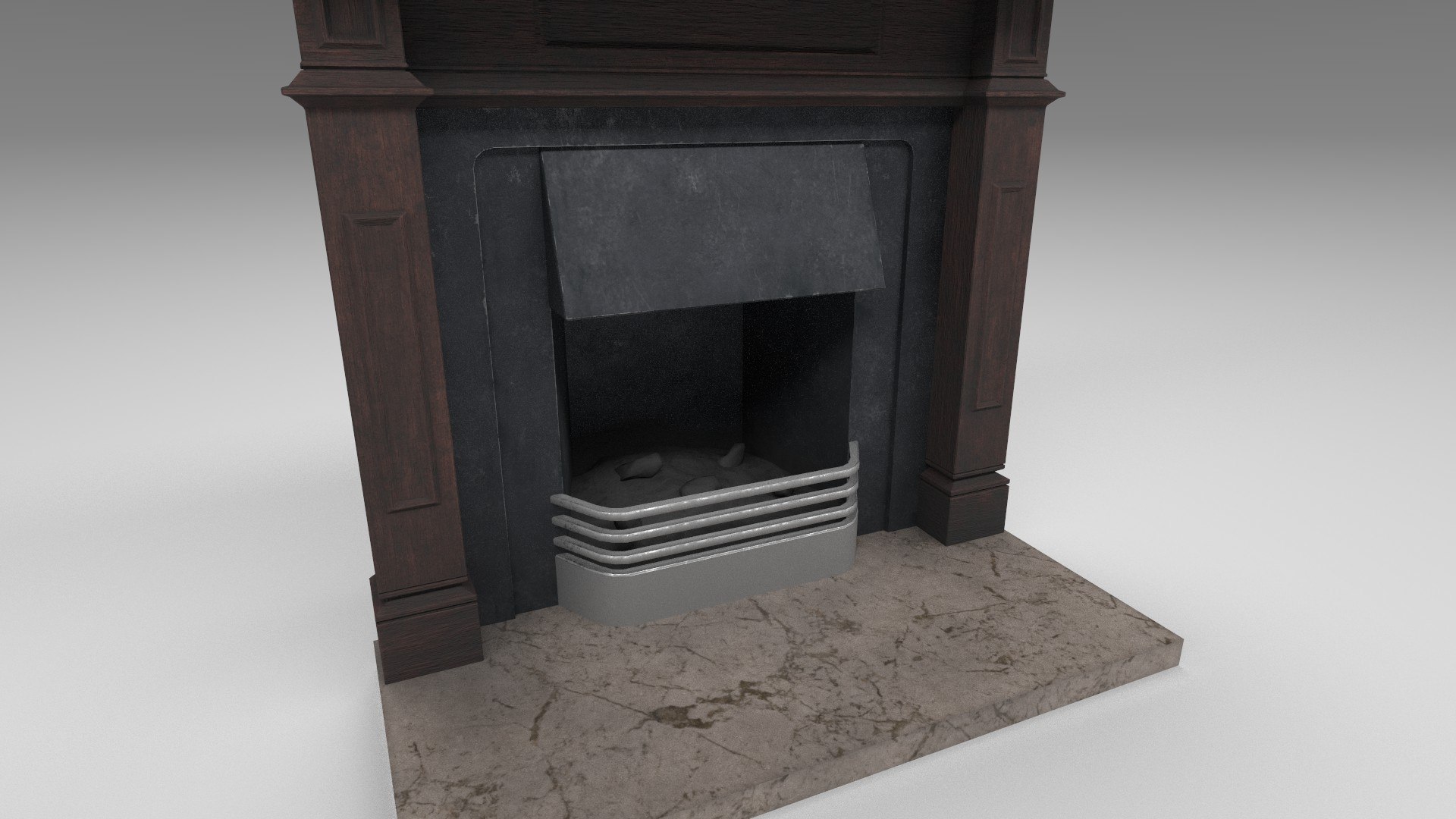 Victorian Fireplace 3D Model - TurboSquid 2241784
