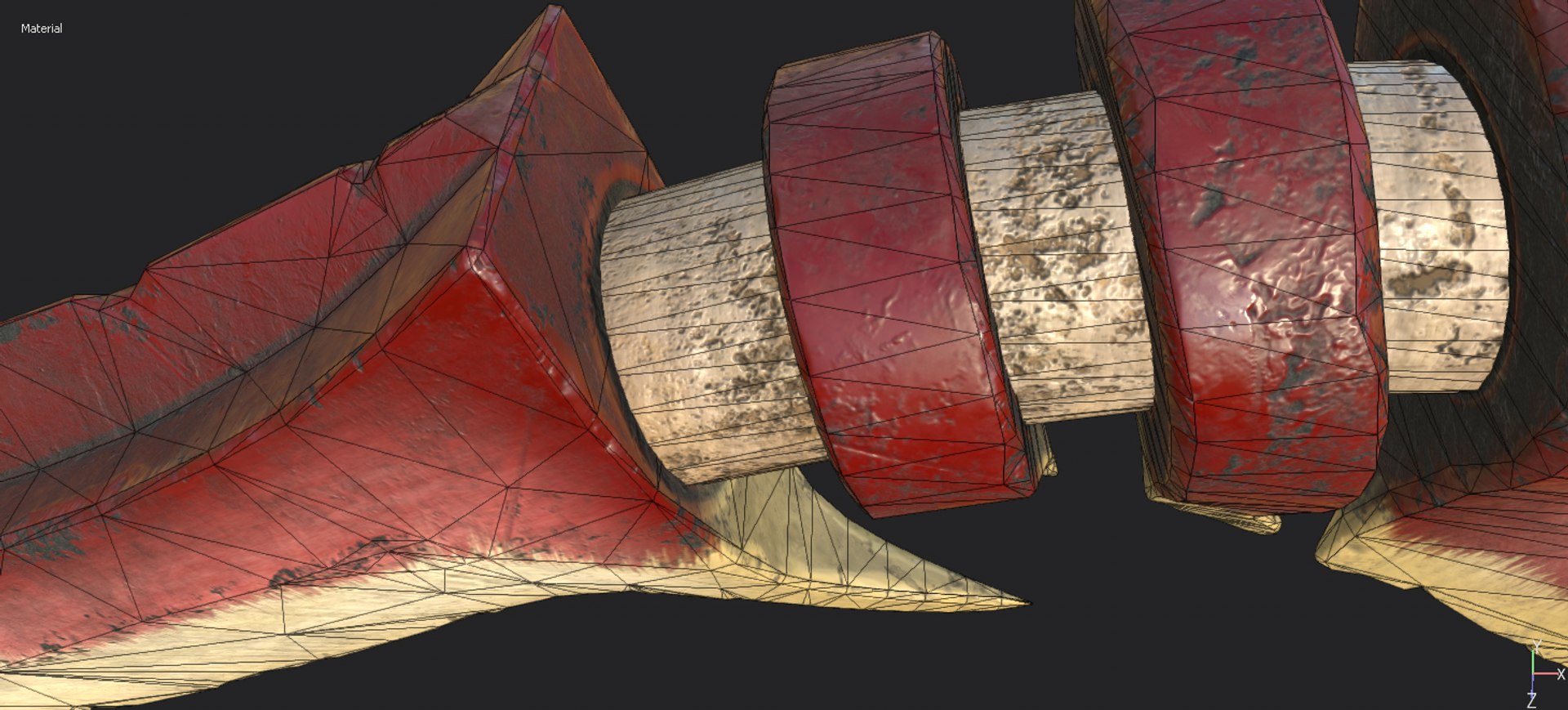 Bone Sword 3D Model - TurboSquid 1171366