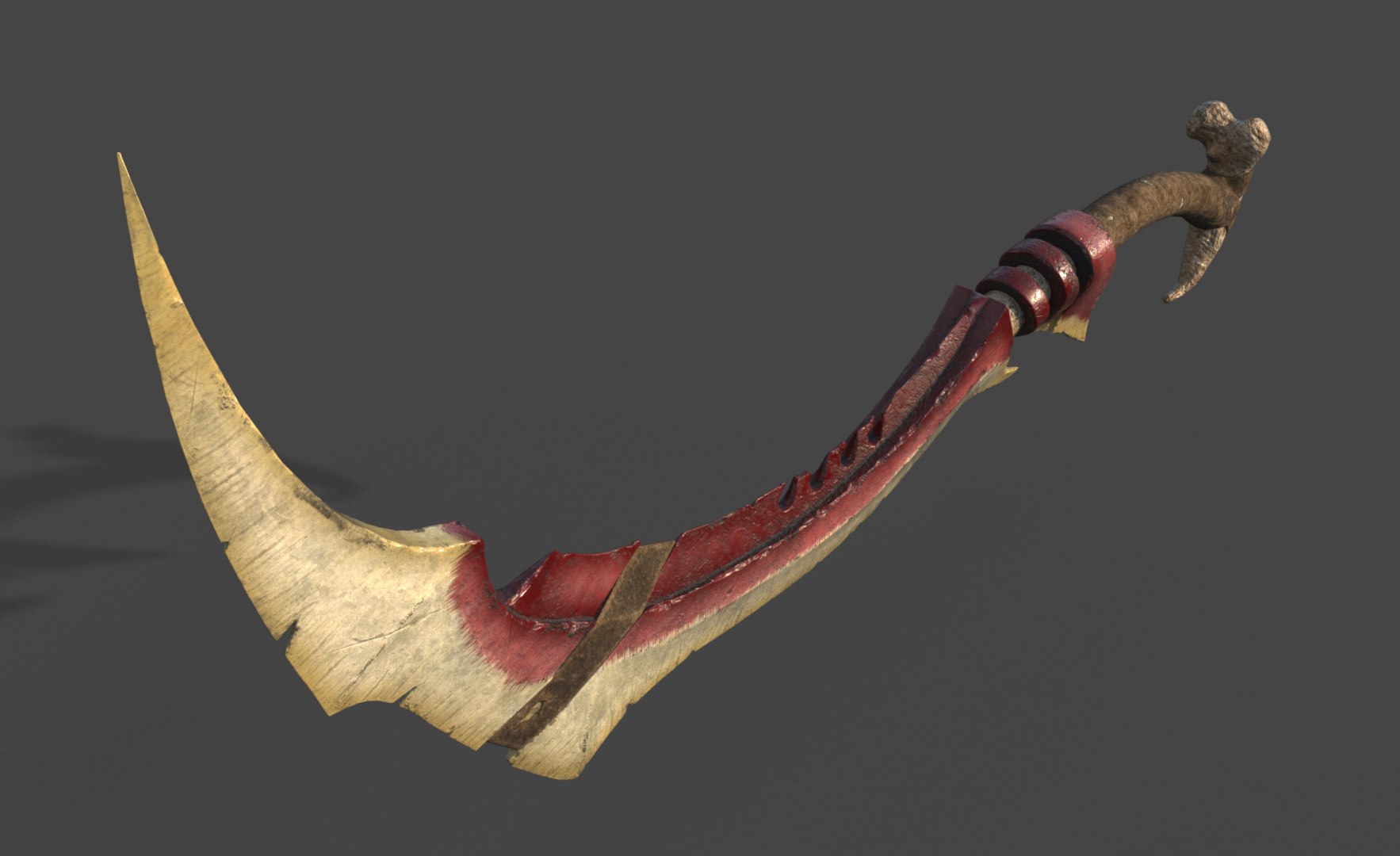 Bone Sword 3D Model - TurboSquid 1171366