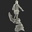 3d Model Oceanus Statue
