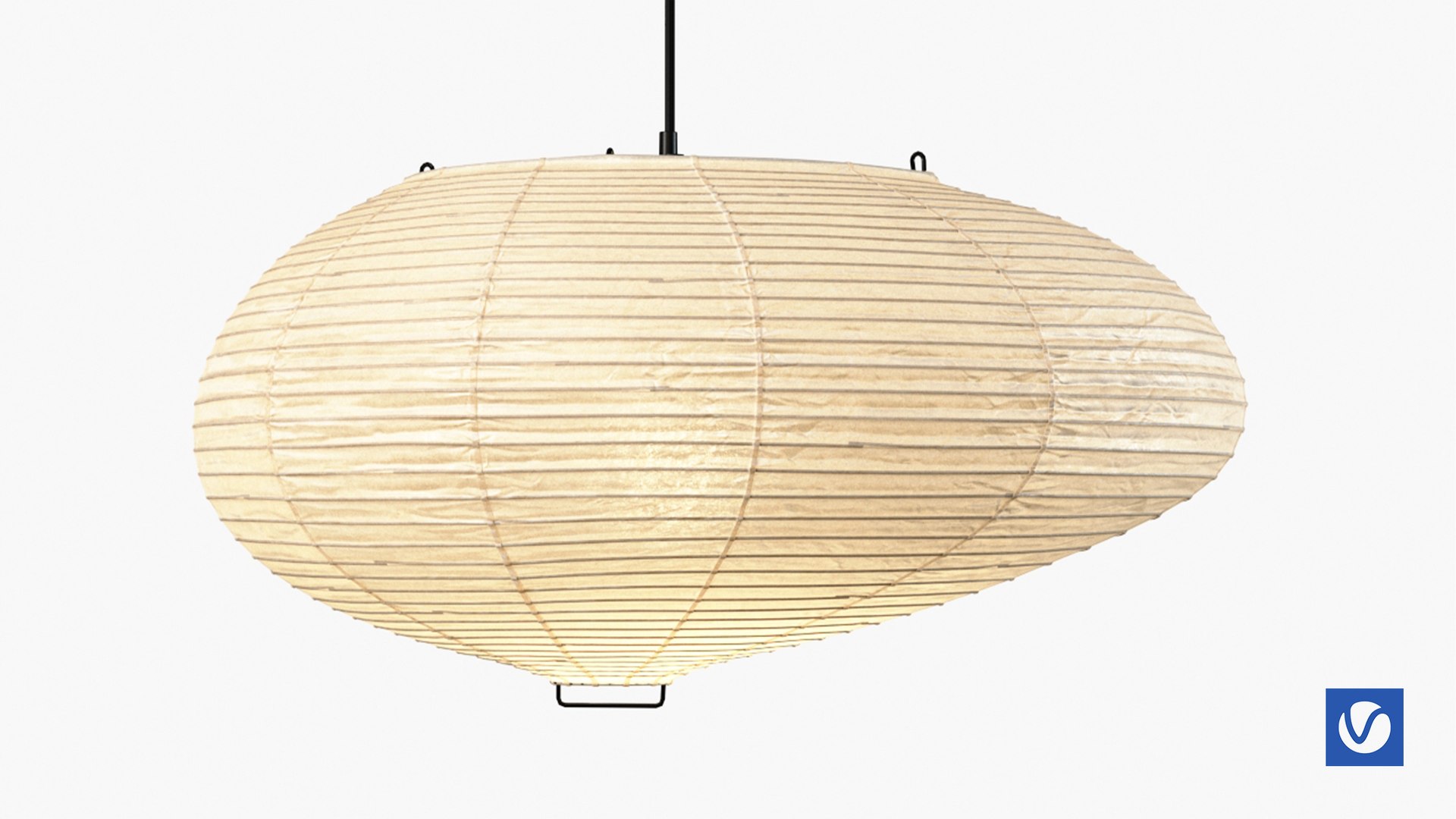 Akari 16A Lamp By Isamu Noguchi Model - TurboSquid 2314737