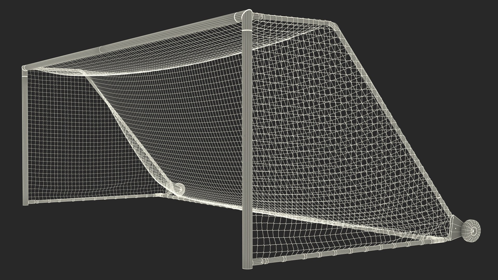 3D Soccer Goal Net - TurboSquid 2312625