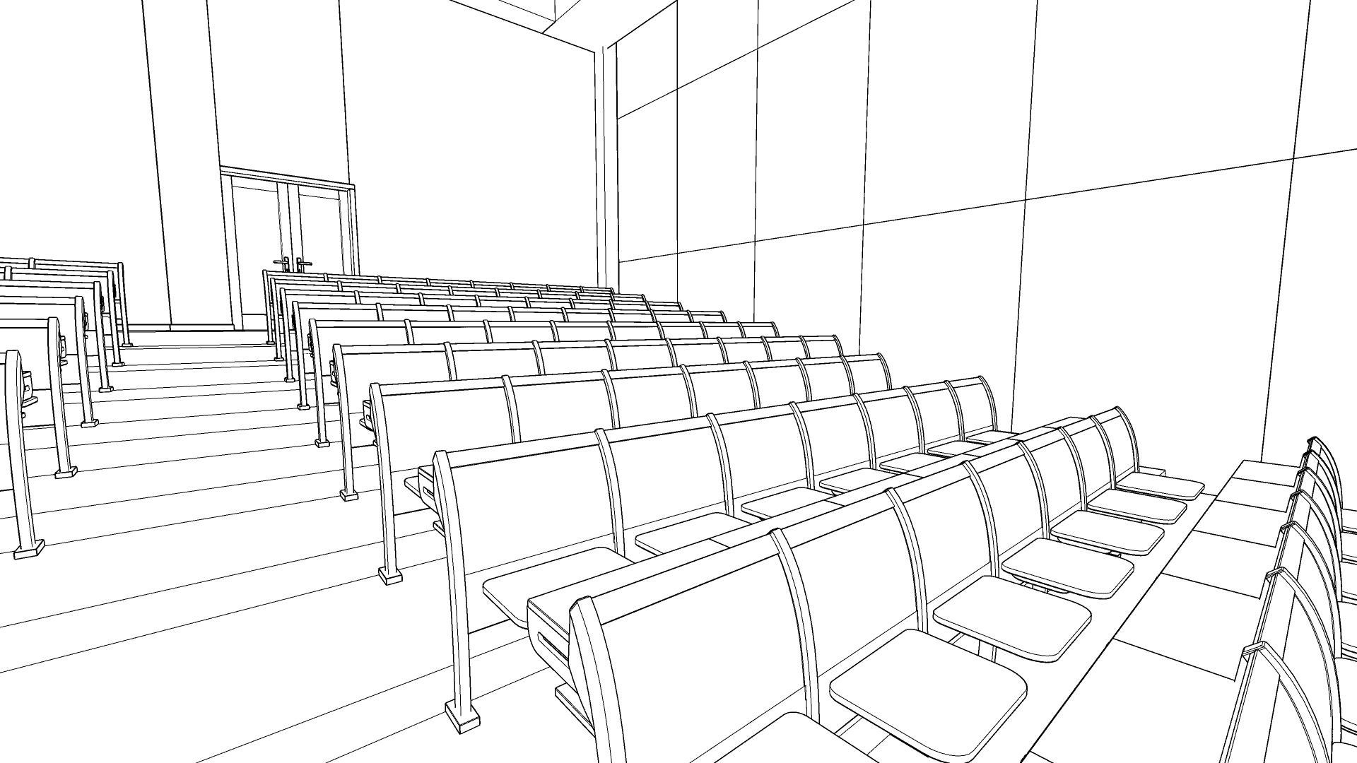 3D Ladder Classroom Model - TurboSquid 1998313