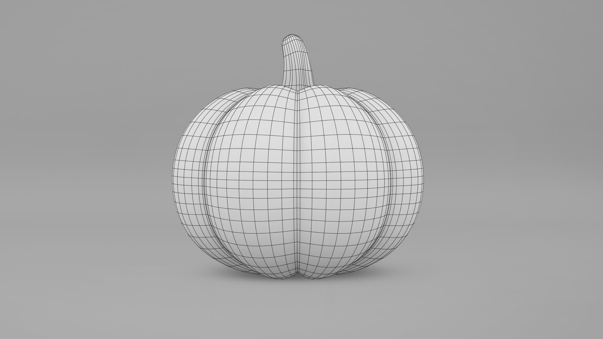 3D Scary Pumpkin Low-poly - TurboSquid 2143395