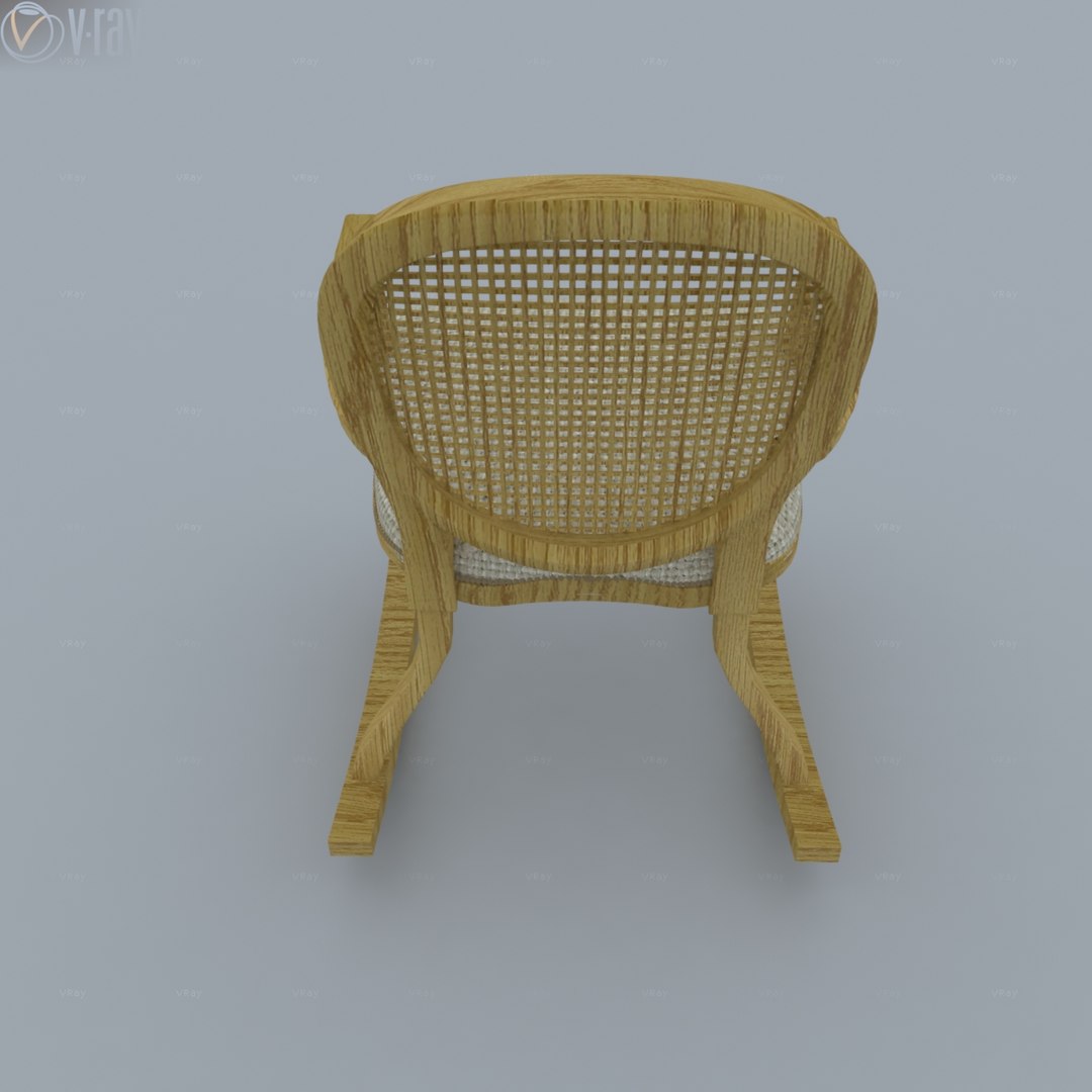 Free Rocking Chair 3d Model