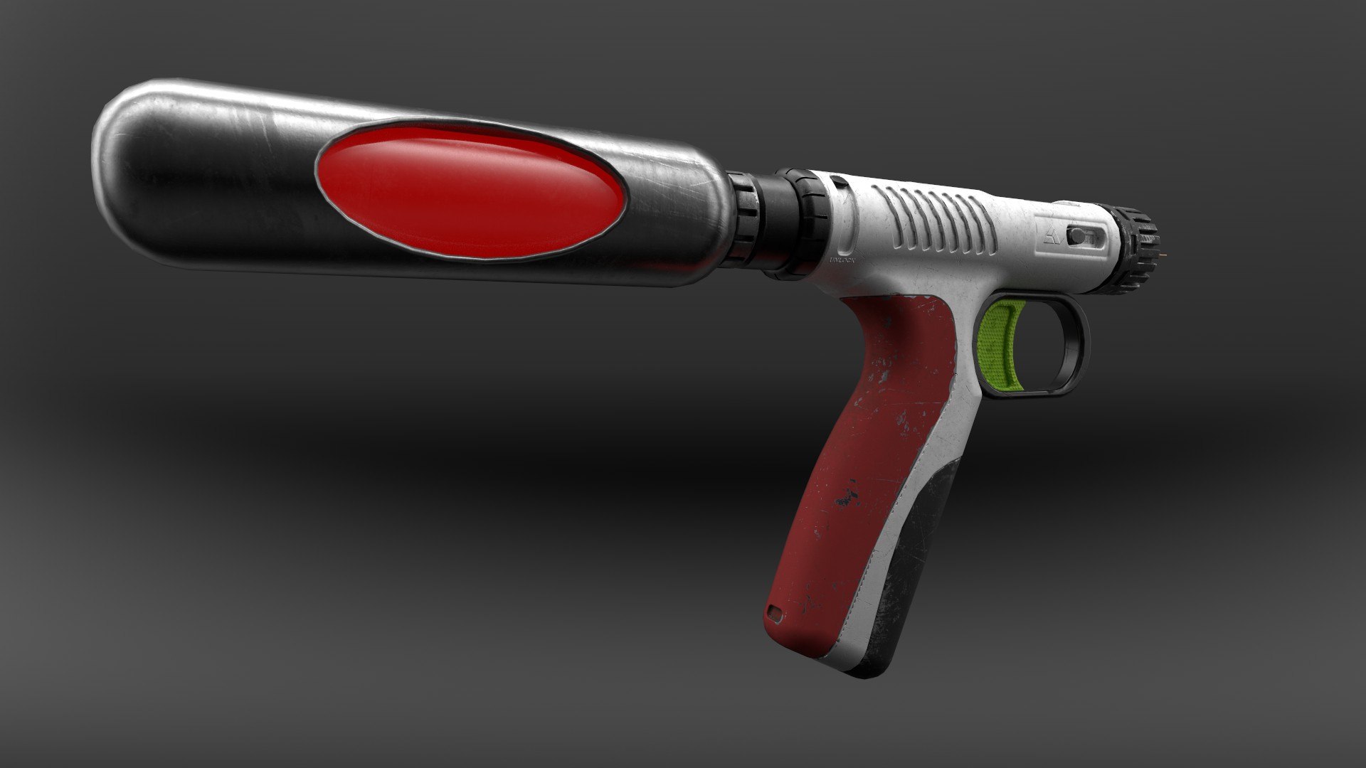Injector Gun Medpack Model - TurboSquid 2154815