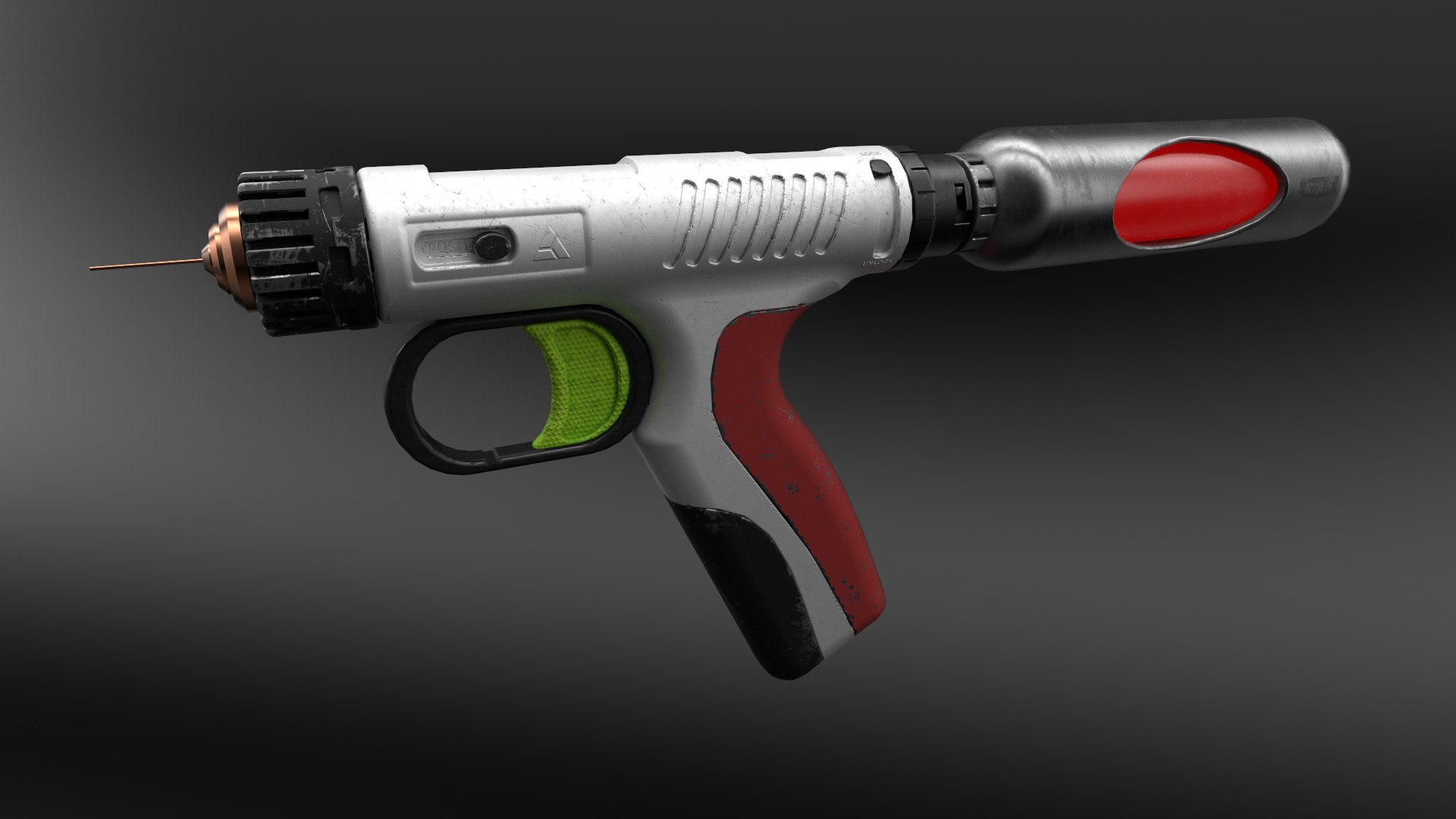 Injector Gun Medpack Model - TurboSquid 2154815