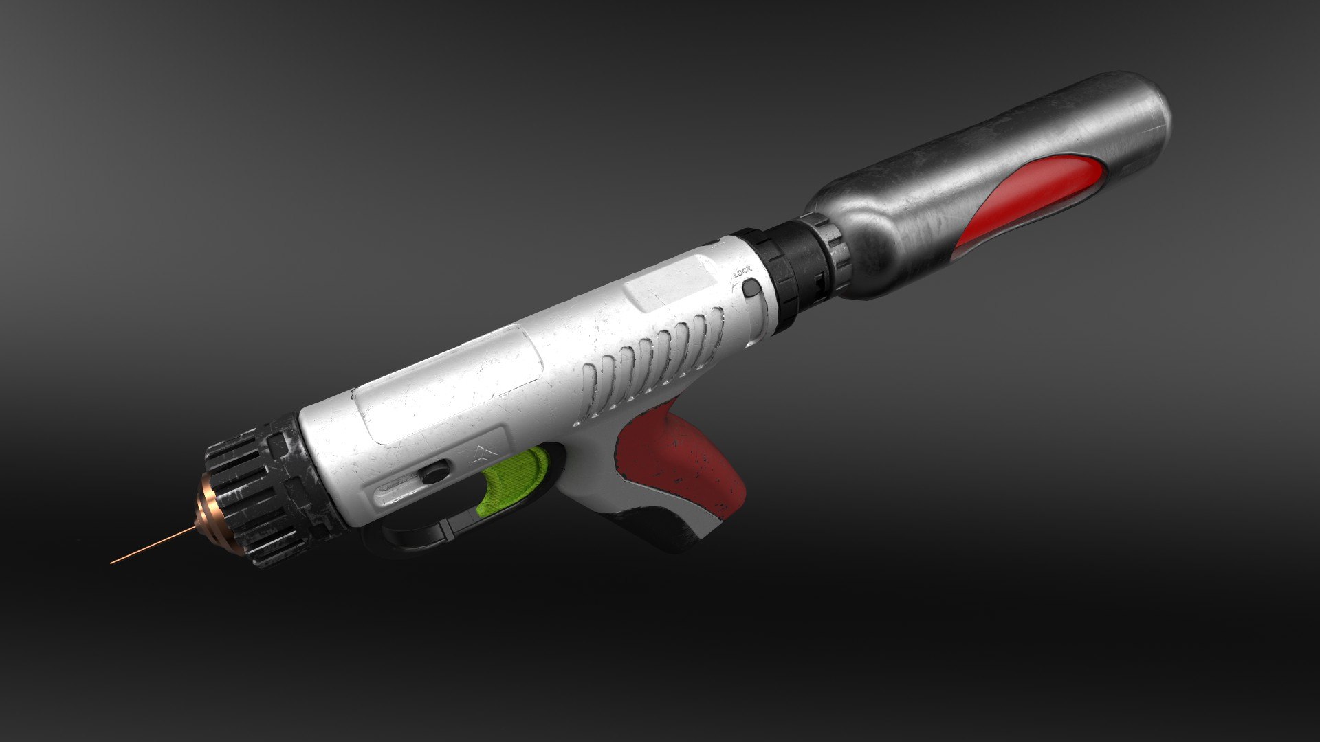 Injector Gun Medpack Model - TurboSquid 2154815