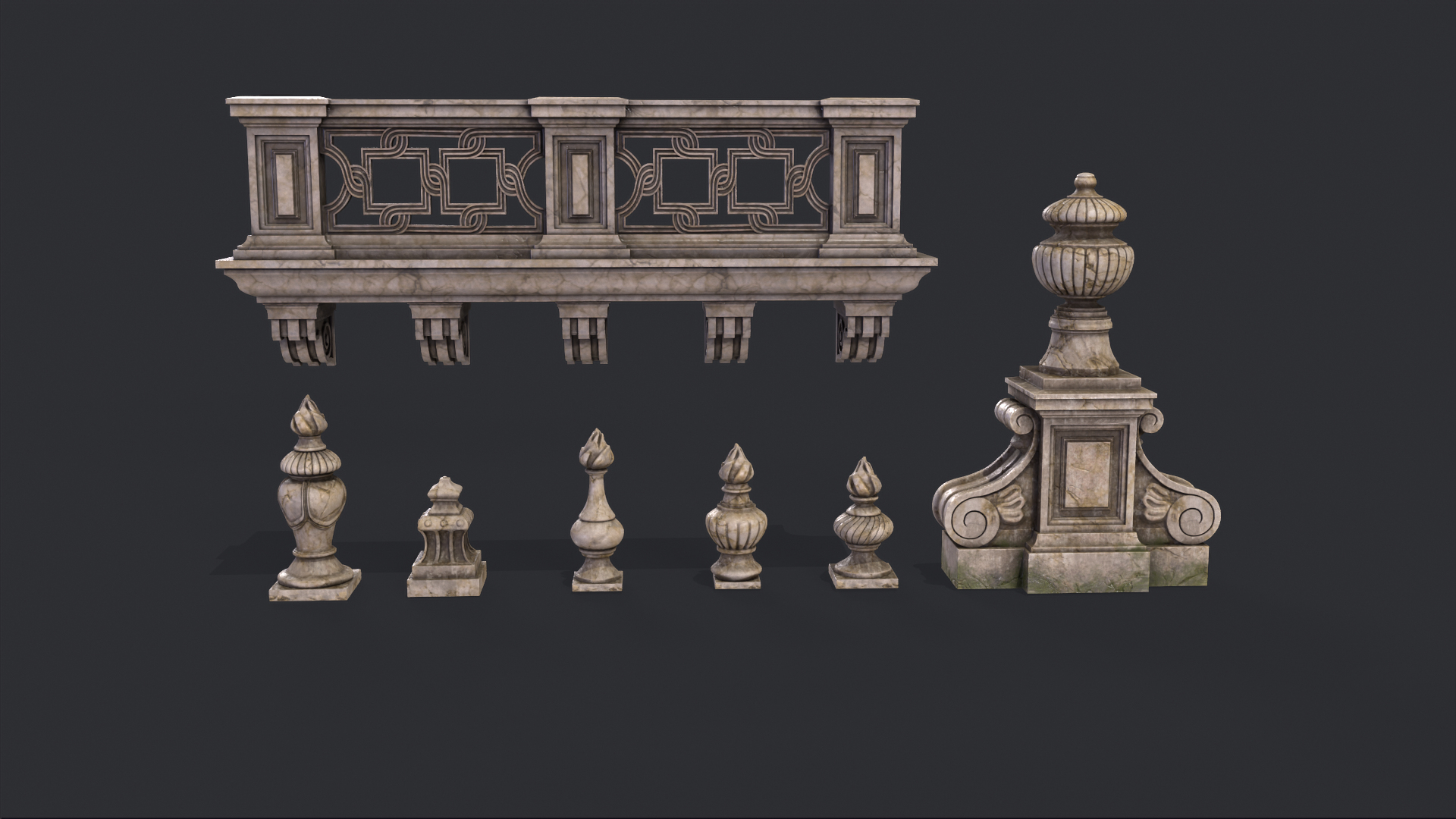 Architectural Elements 3D model - TurboSquid 2151992