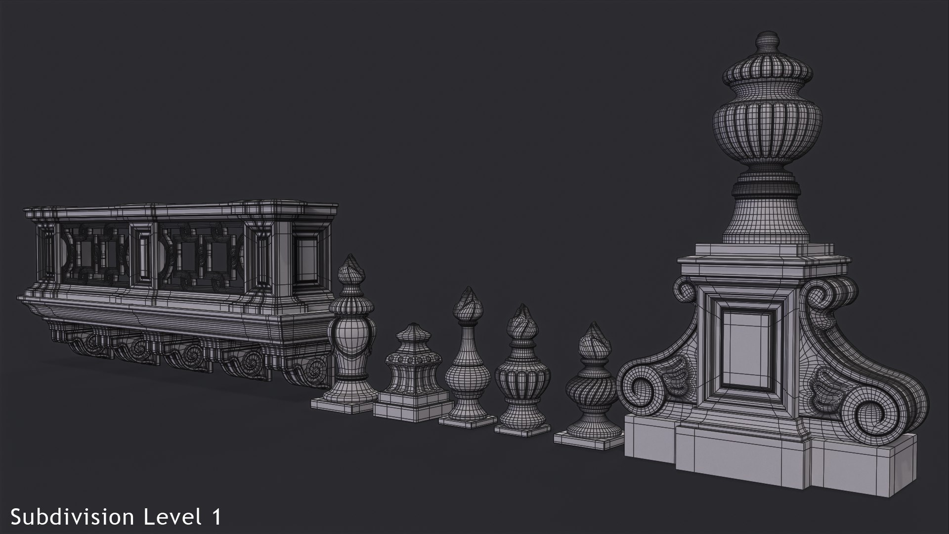 Architectural Elements 3D model - TurboSquid 2151992