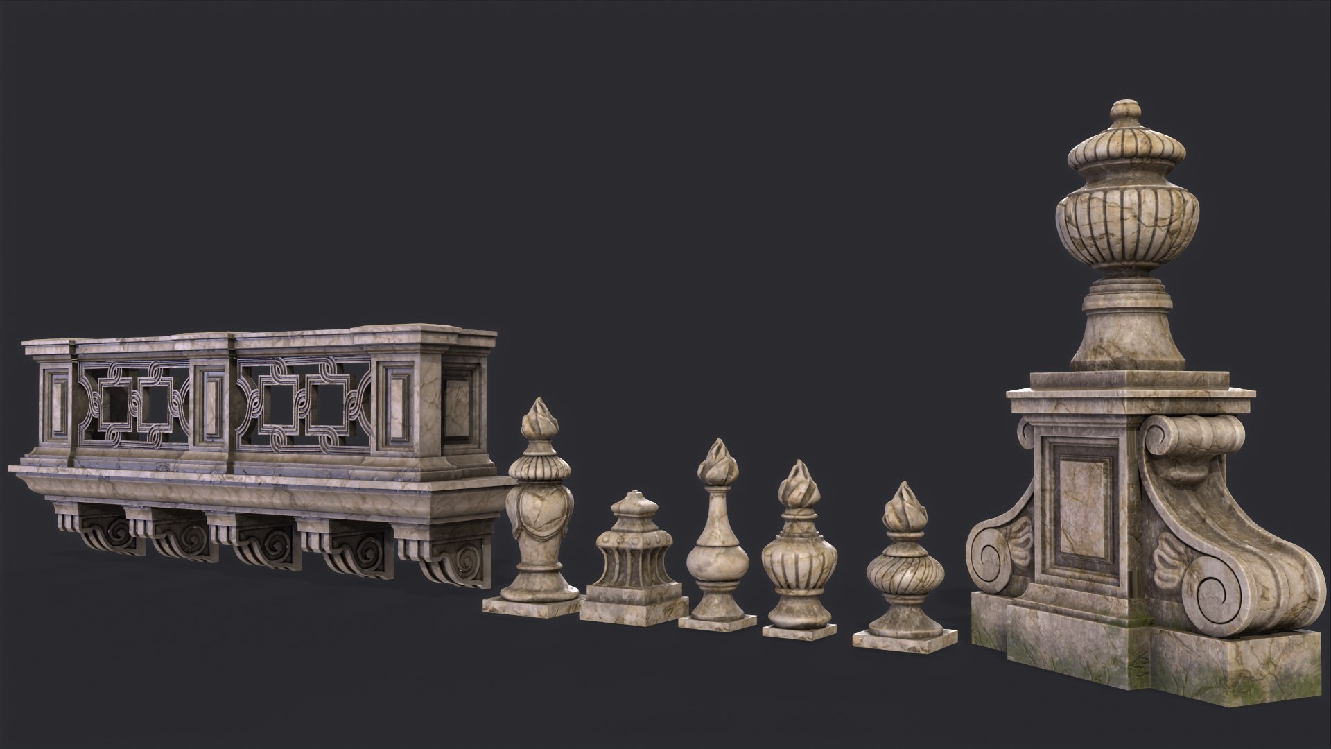 Architectural Elements 3D model - TurboSquid 2151992