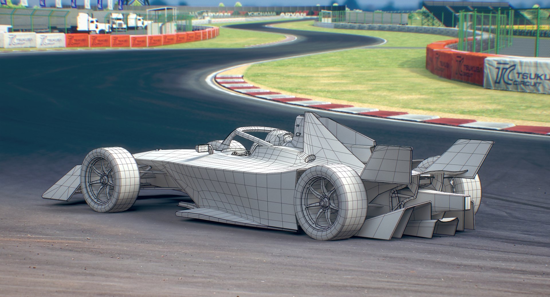 Gen3 Formula E Race Car Season 2022 - 2023 Carbon 3D model - TurboSquid ...