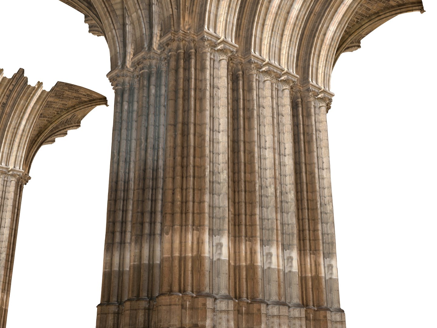Gothic Pillars Pack 11 3D Model - TurboSquid 1387194