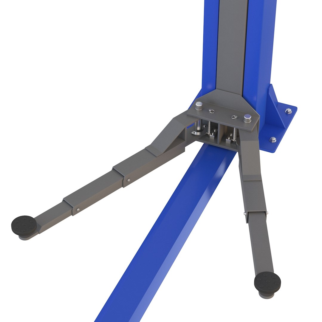 3D Model Two-rack Car Lift - TurboSquid 1297323