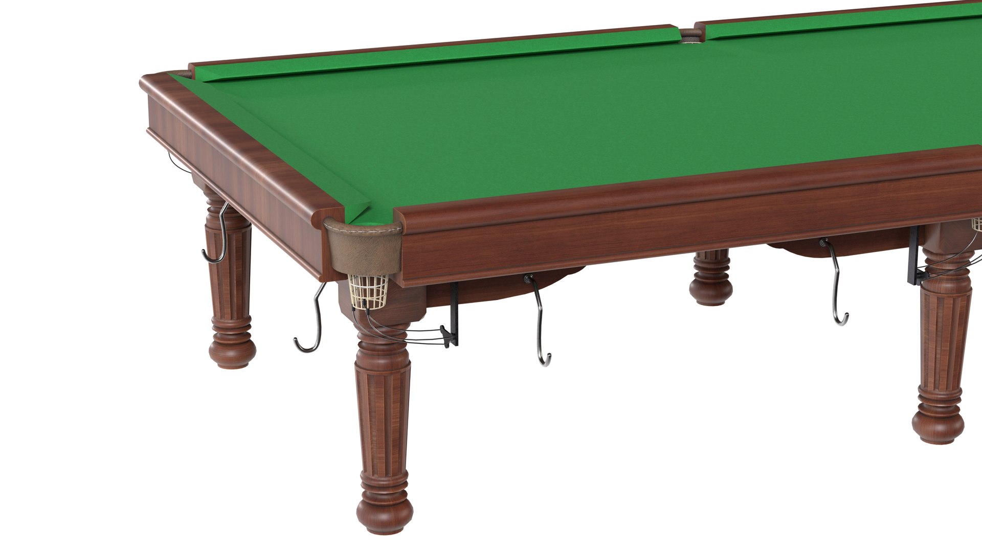 3D Pool Table Green - TurboSquid 2452680