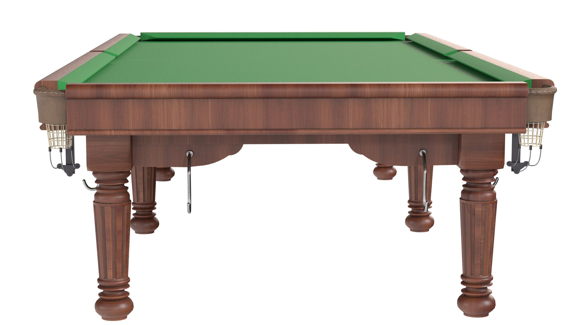 3D Billiards Pool Table Green - TurboSquid 2452680
