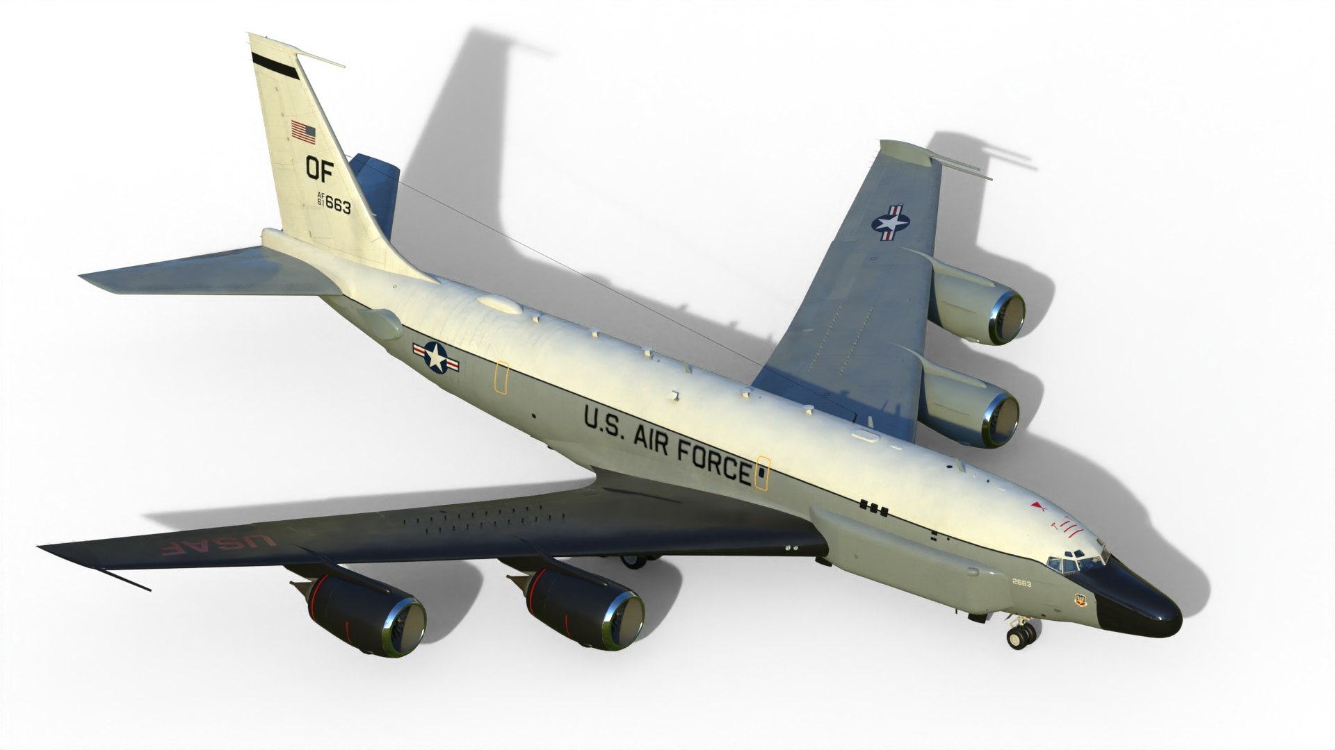 RC-135S Cobra Ball 3D - TurboSquid 2229308