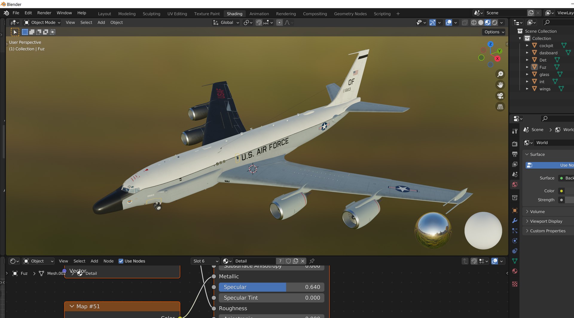 RC-135S Cobra Ball 3D - TurboSquid 2229308