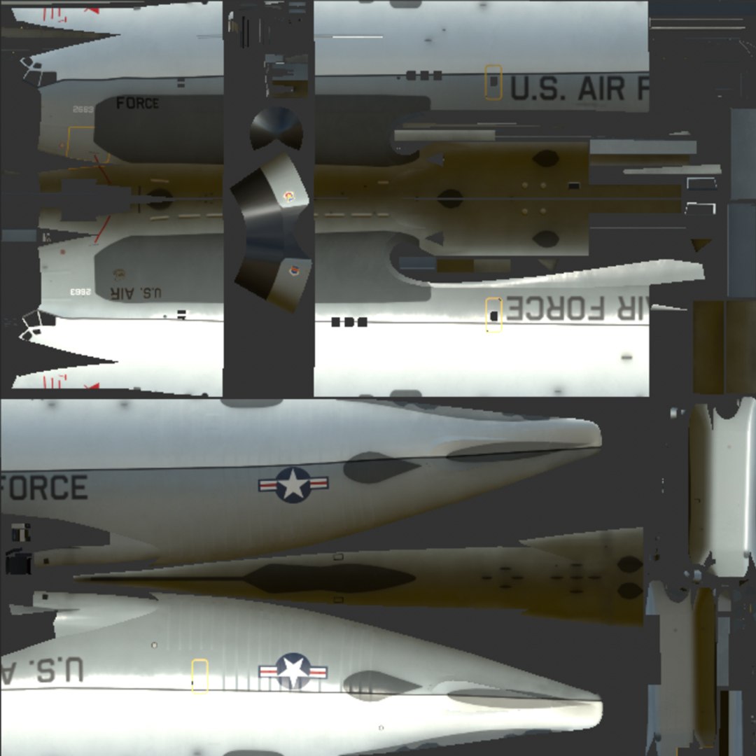 RC-135S Cobra Ball 3D - TurboSquid 2229308