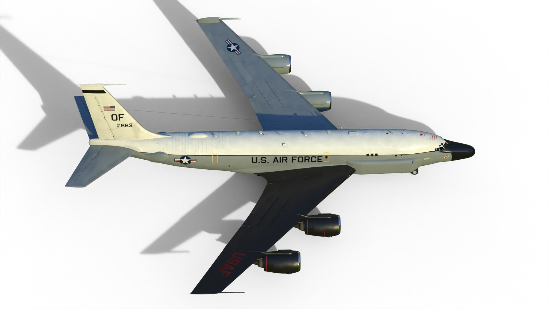 RC-135S Cobra Ball 3D - TurboSquid 2229308